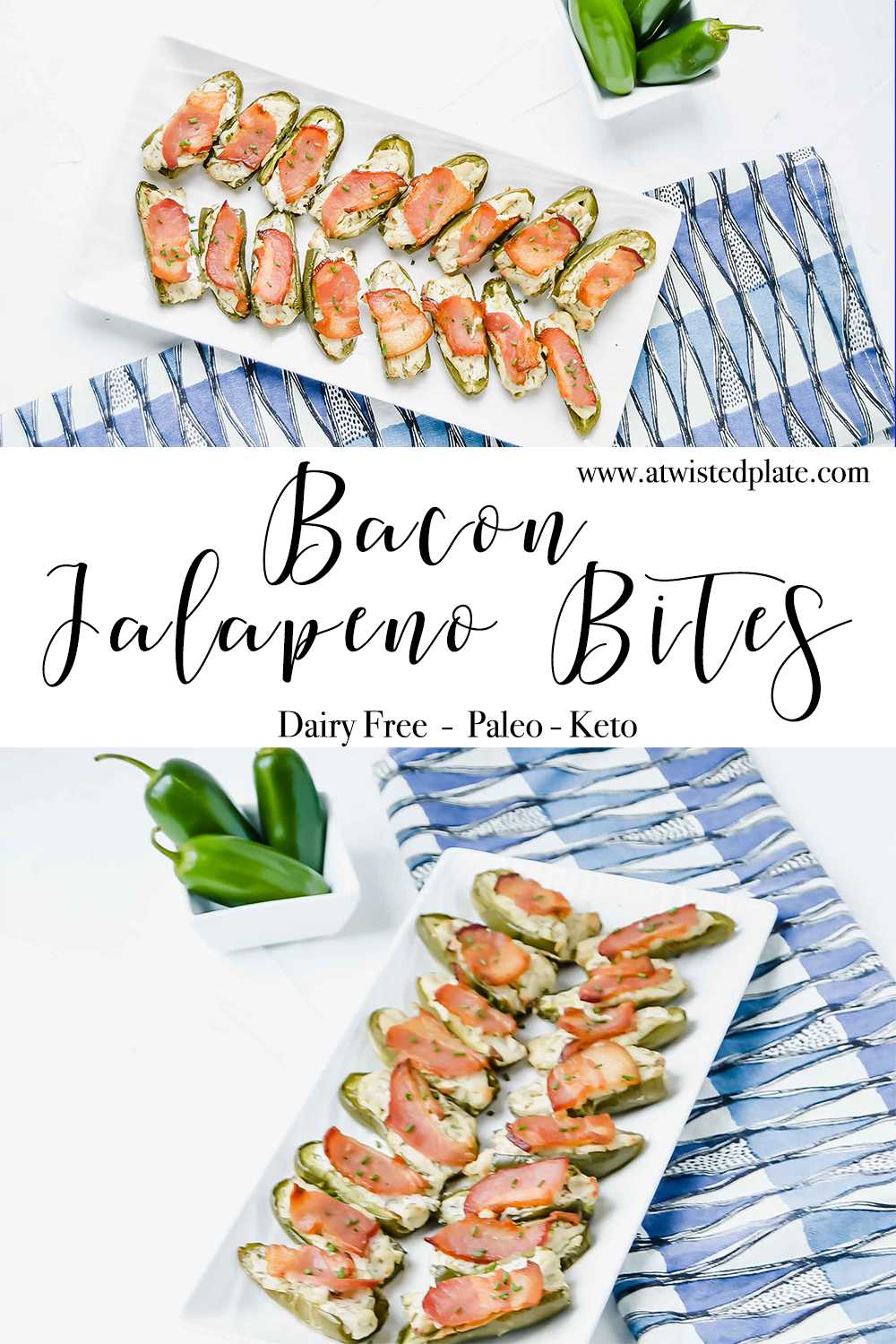 Bacon Jalapeño Bites {Dairy Free}